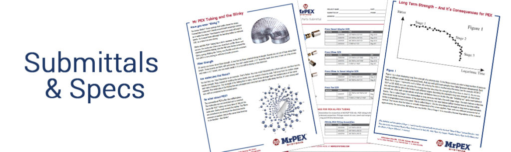 MrPEX® Submittals & Specs - Literature
